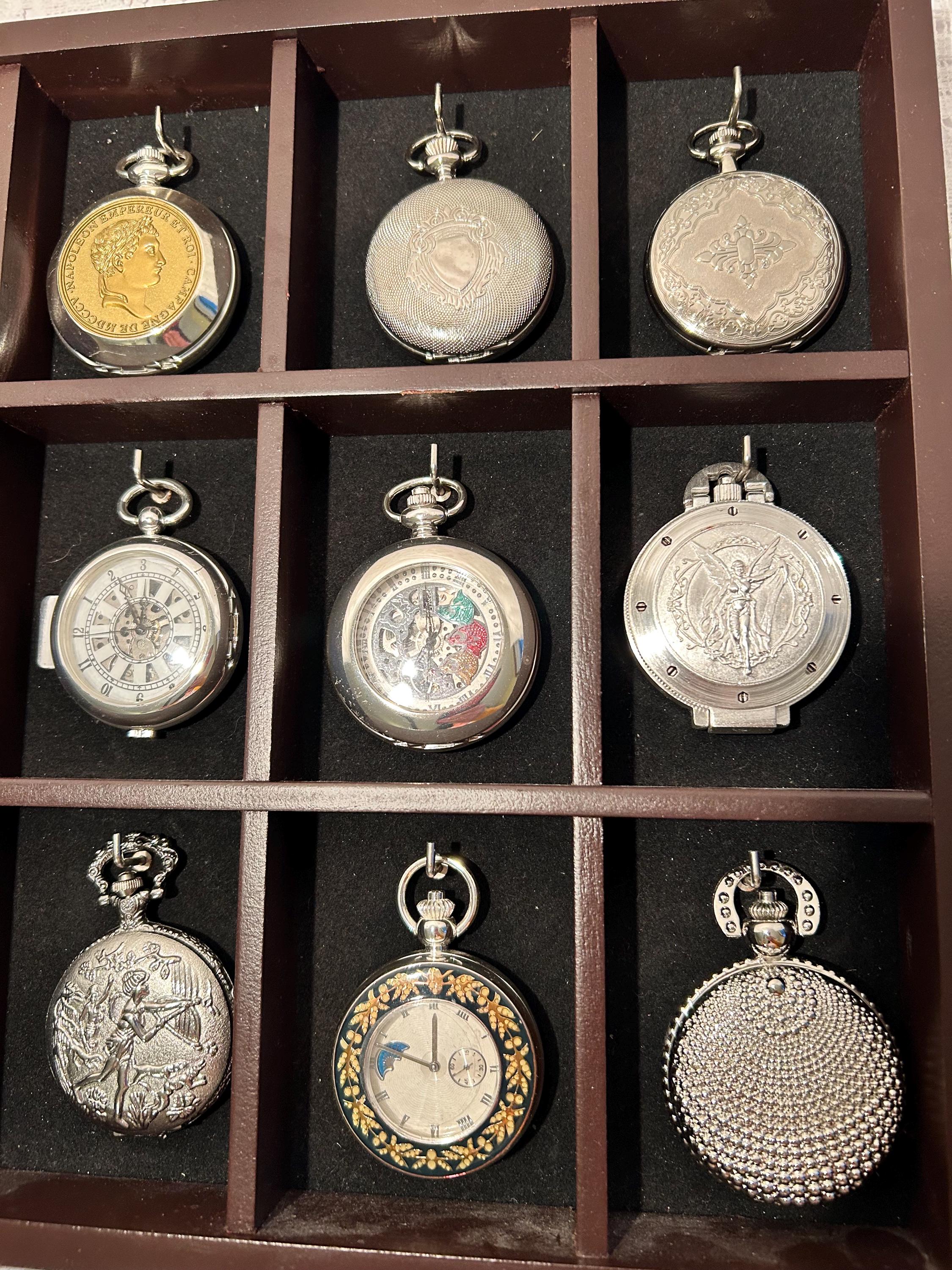 Atlas Edition the Heritage Collection-15 Various Pocket Watches in ...