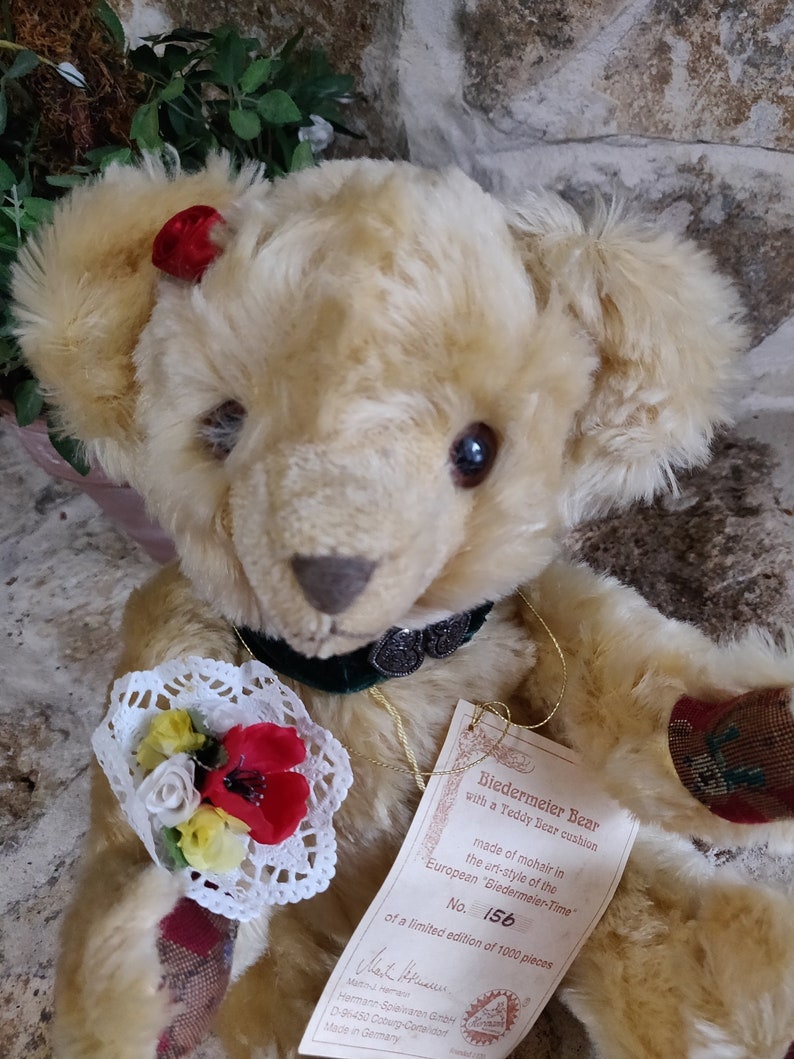 RARE Hermann Zodiac Bear SCORPIO Bear Limited Ed #82/250 Mohair Teddy ...
