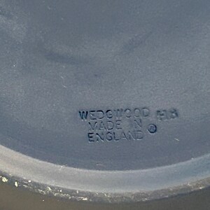 2pc Wedgwood Portland Blue Cheese Bell LARGE Lion Heads-grape Swags ...