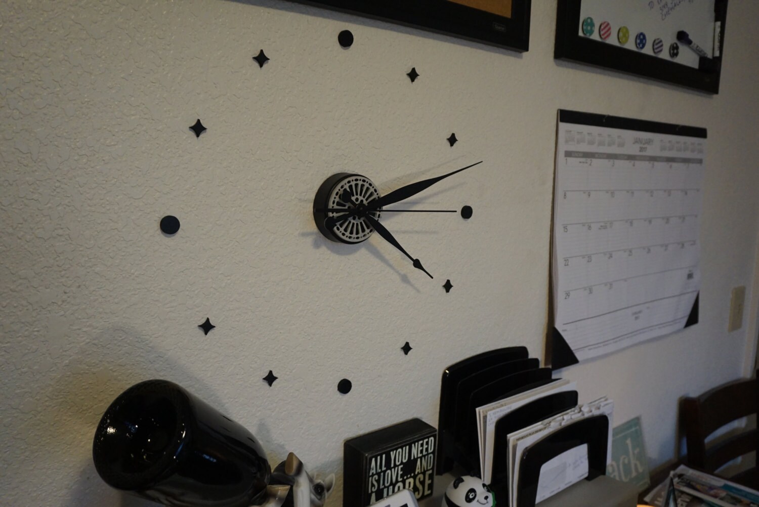 Wall Clock Kit - 8 1/8" Hands - Etsy