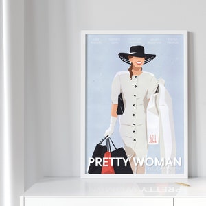 Pretty Woman Poster, Fan Art Poster, Wall Decor, Wall Art, Modern Art ...