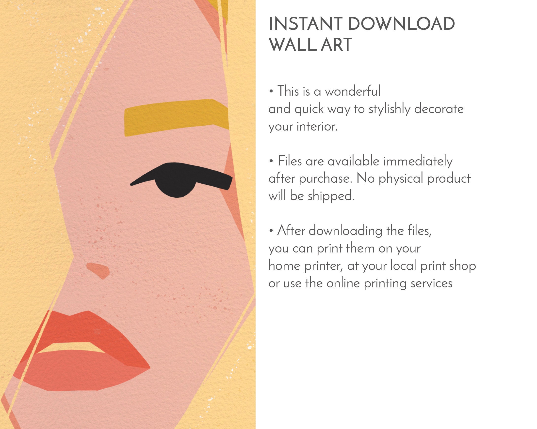 Iconic Woman Poster, Minimalist Poster, Office Décor, Modern ...