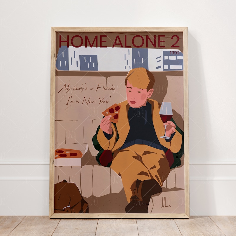 Home Alone 2 Movie Poster - Etsy