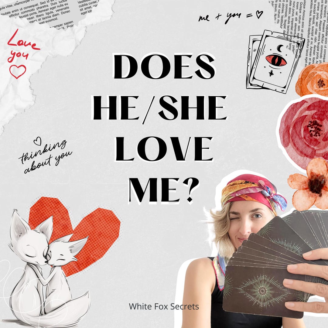 Does He / She Love Me? Love Tarot Reading, Secret Admirer, Tarot for ...
