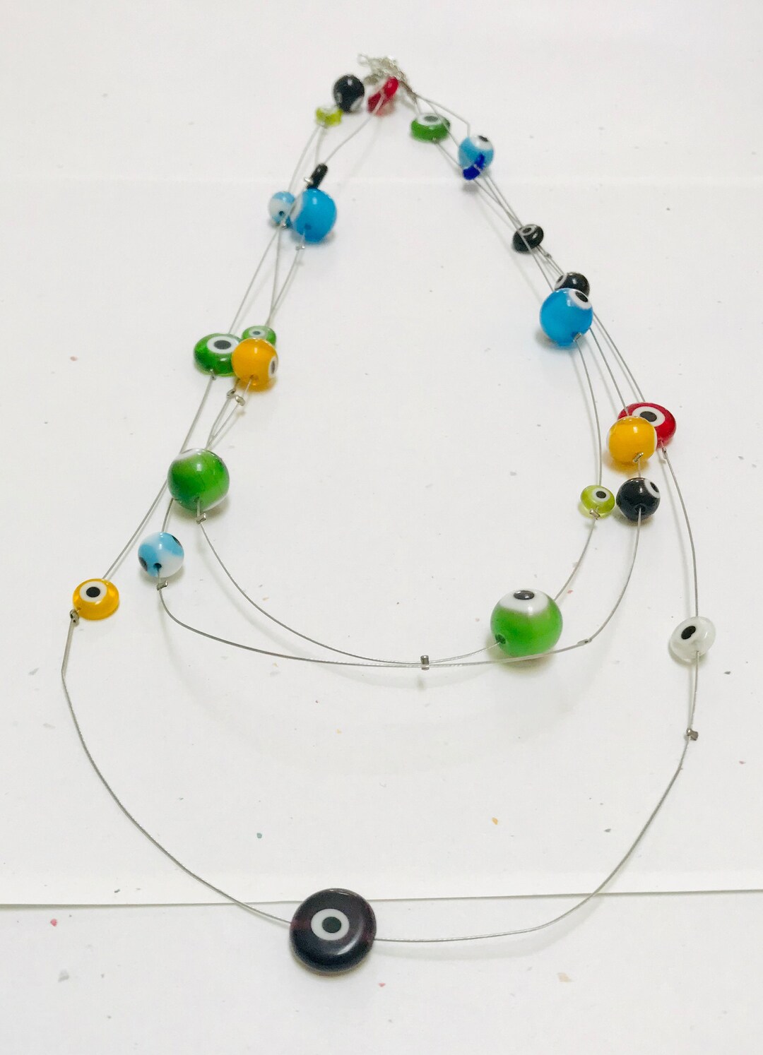 Multi Bead Necklace - Etsy