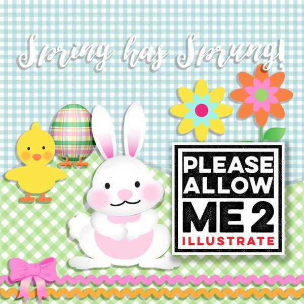 Spring Has Sprung Clipart - Etsy