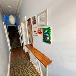 Solid Oak Radiator Shelf - Etsy