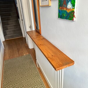 Solid Oak Radiator Shelf - Etsy