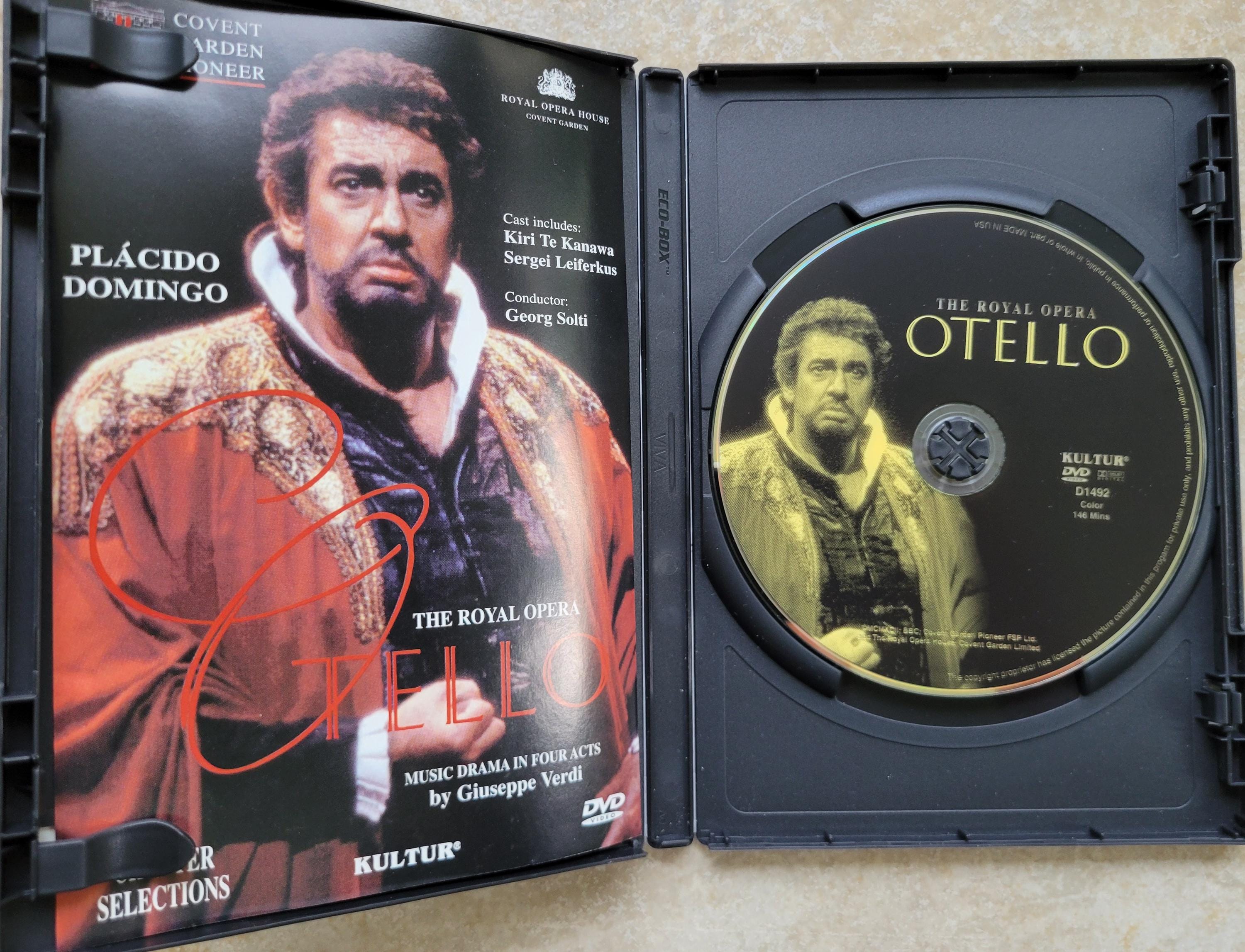 DVD - Giuseppe Verdi: Otello (opera) - Etsy