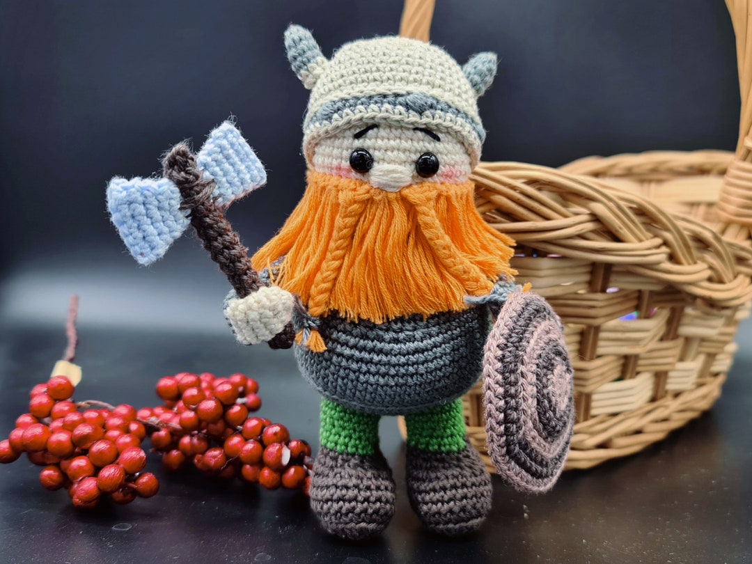 Viking Knut Crochet Pattern - Etsy
