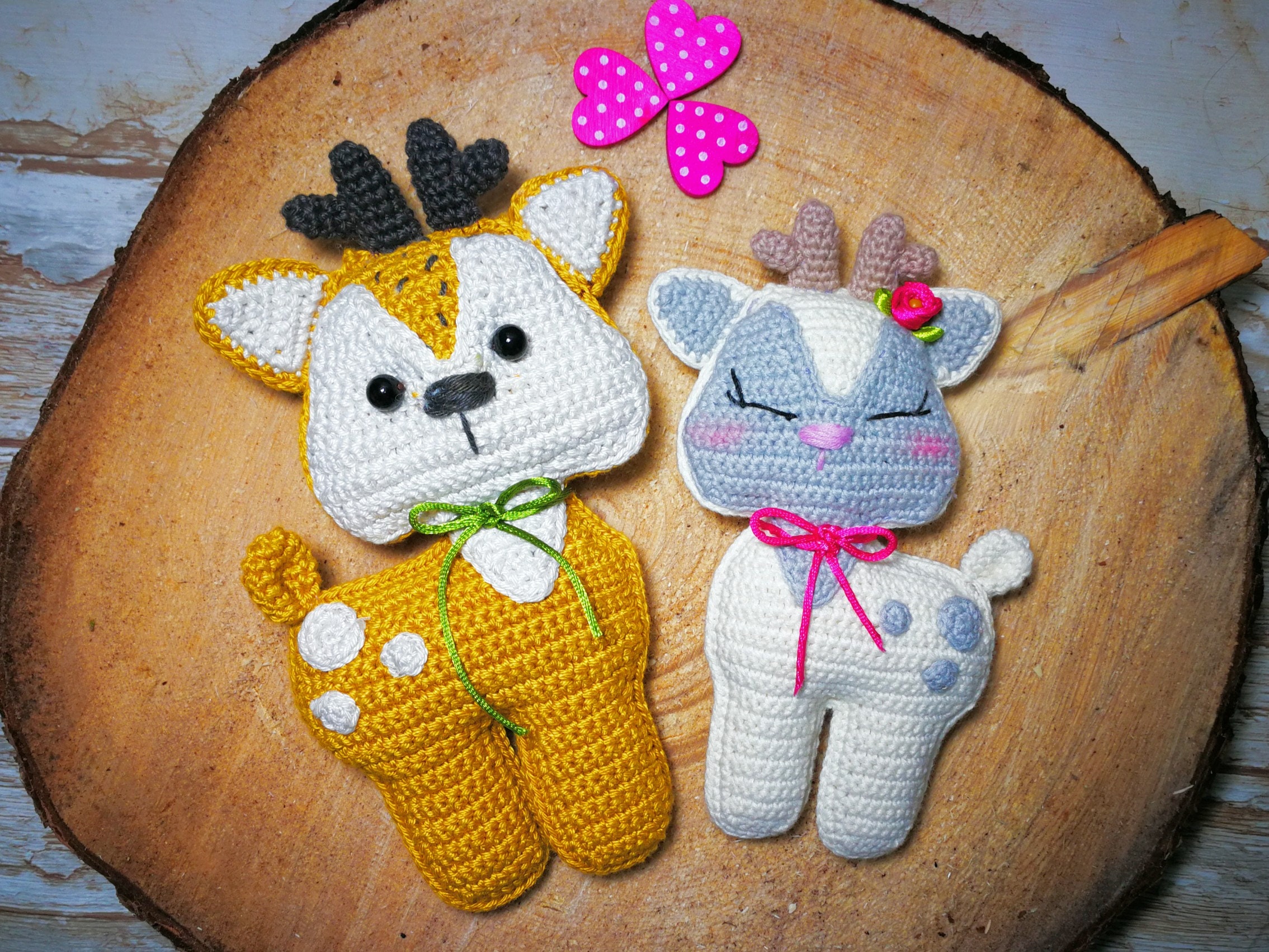Crochet Pattern Cute Deer. | Etsy
