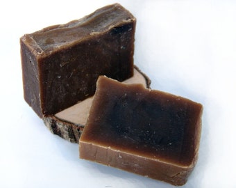 Pine Tar Cold Process Soap Enriched With Shea Butter, is Vegan and Palm ...