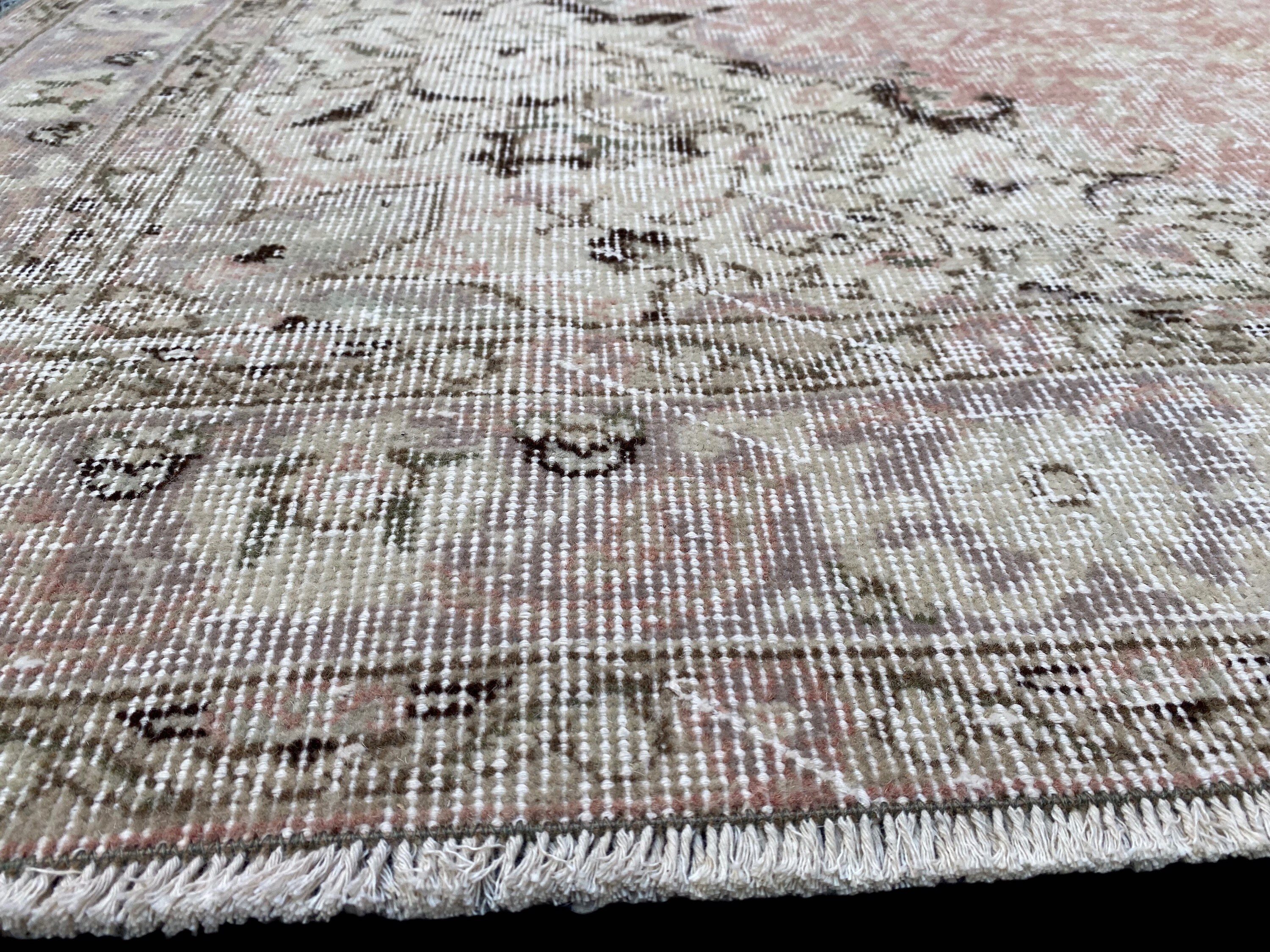 Rose Pink Rugnatural Rug Room Decoration Handmade - Etsy