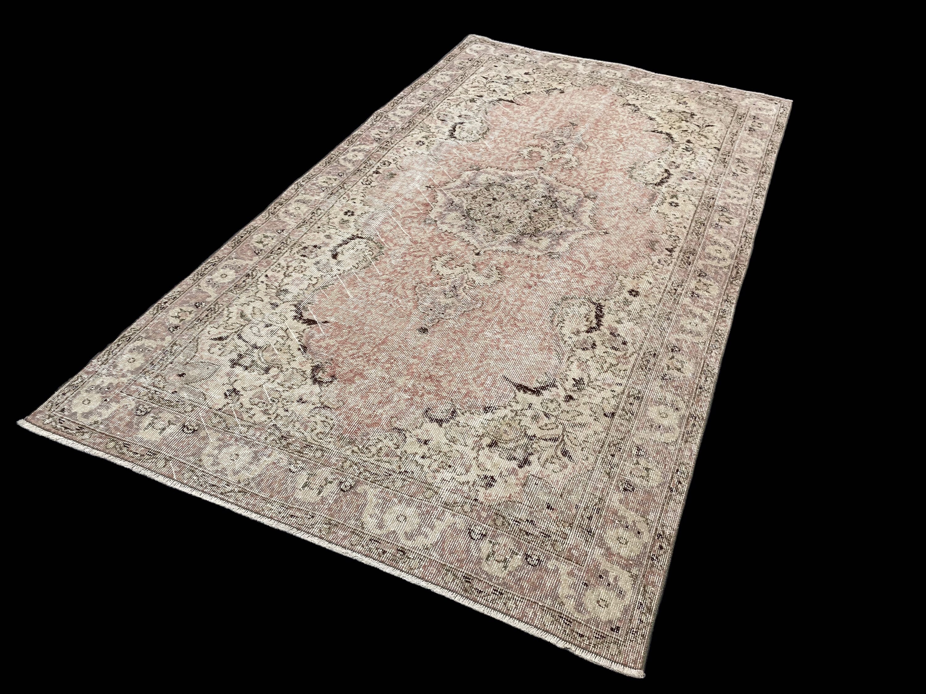 Rose Pink Rugnatural Rug Room Decoration Handmade - Etsy