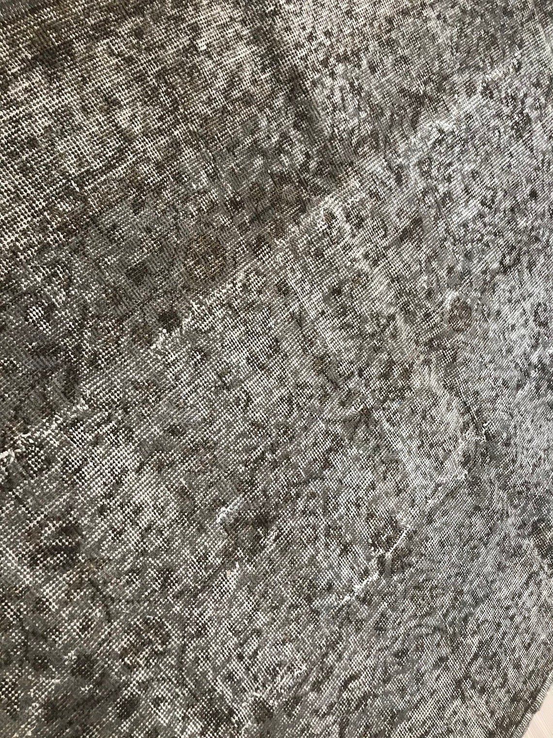 Vintage Gray Rughandmade Decorative Rug Oushak Rug Overdyed - Etsy