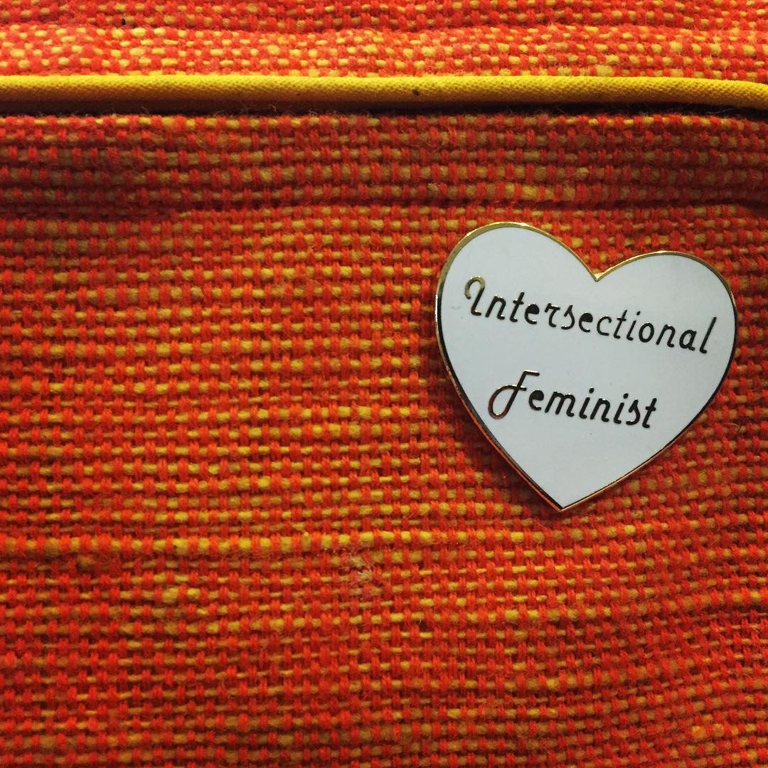 Intersectional Feminist Heart Enamel Pin - Etsy