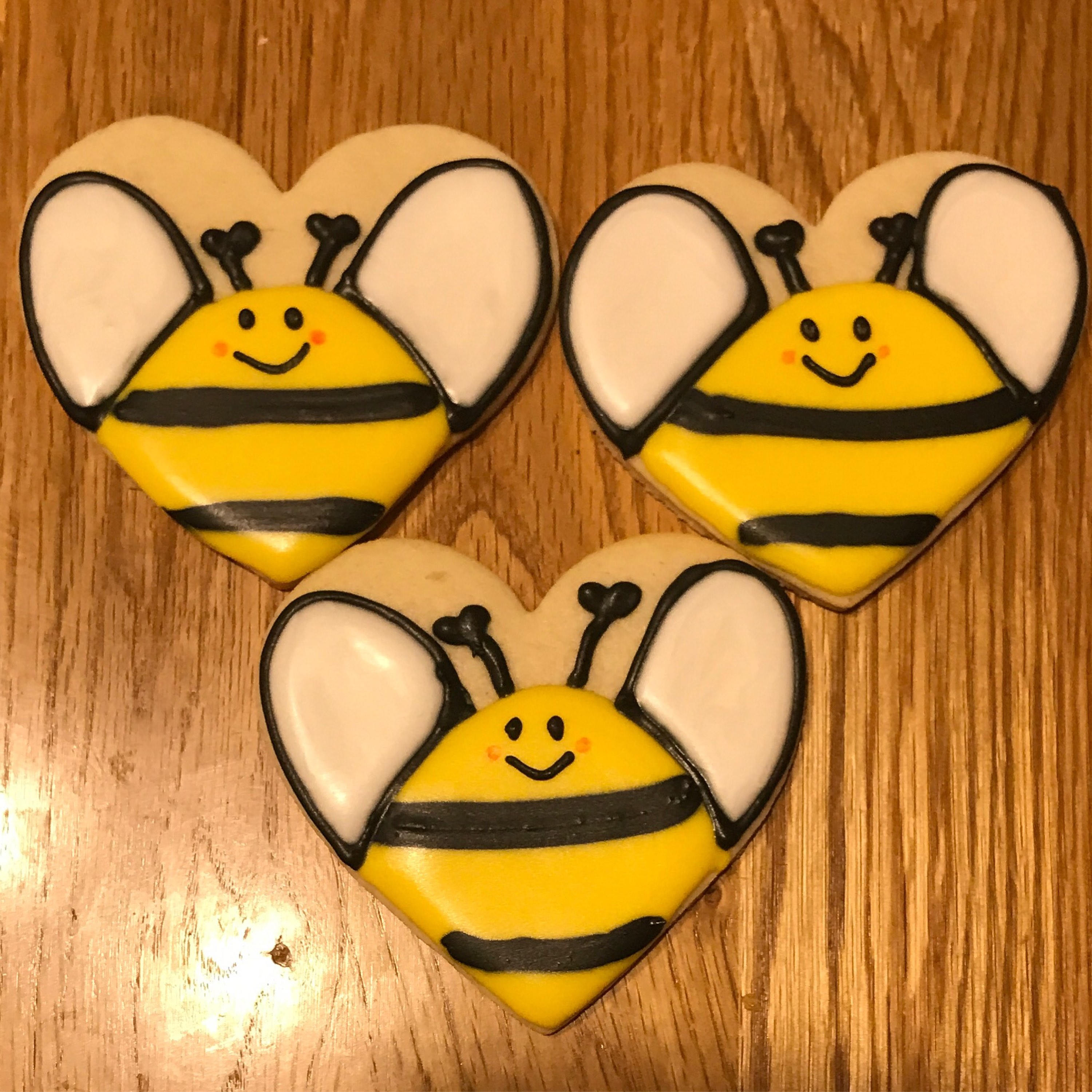 Bee Mine Honey Bee Cookies - Etsy