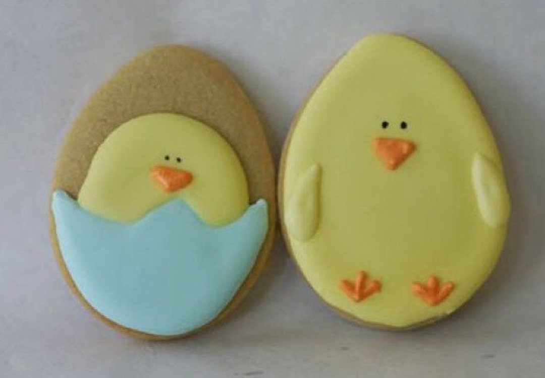 Easter Chick Cookies - Etsy