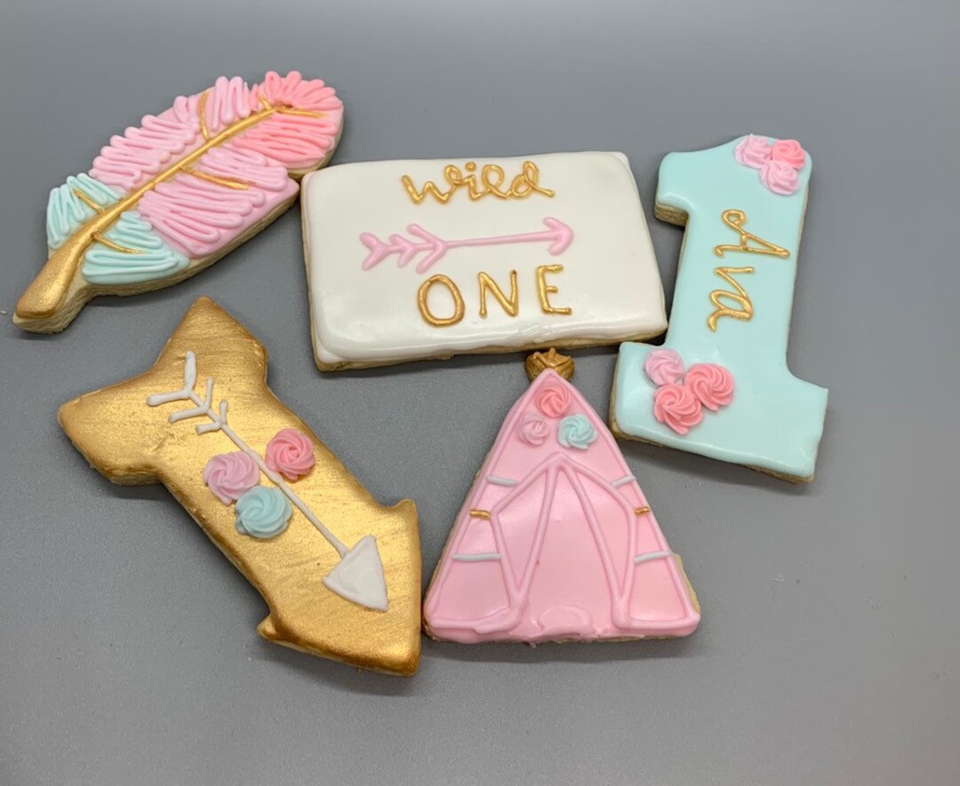 Wild One Cookies - Etsy