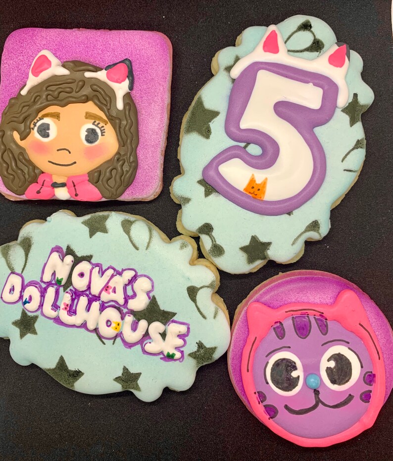 Gabbys Dollhouse Cookies - Etsy Canada