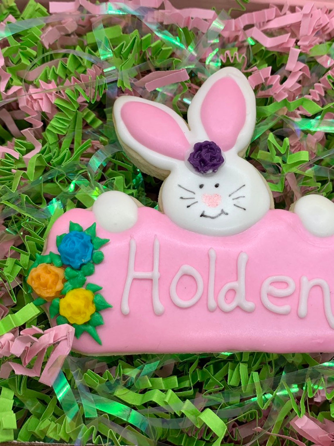 Personalized Easter Cookies - Etsy