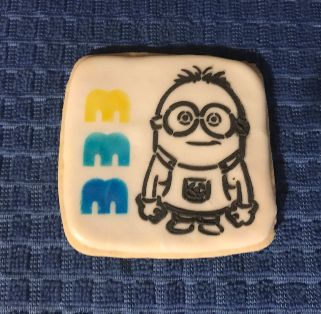 Minion Pyo Cookies - Etsy