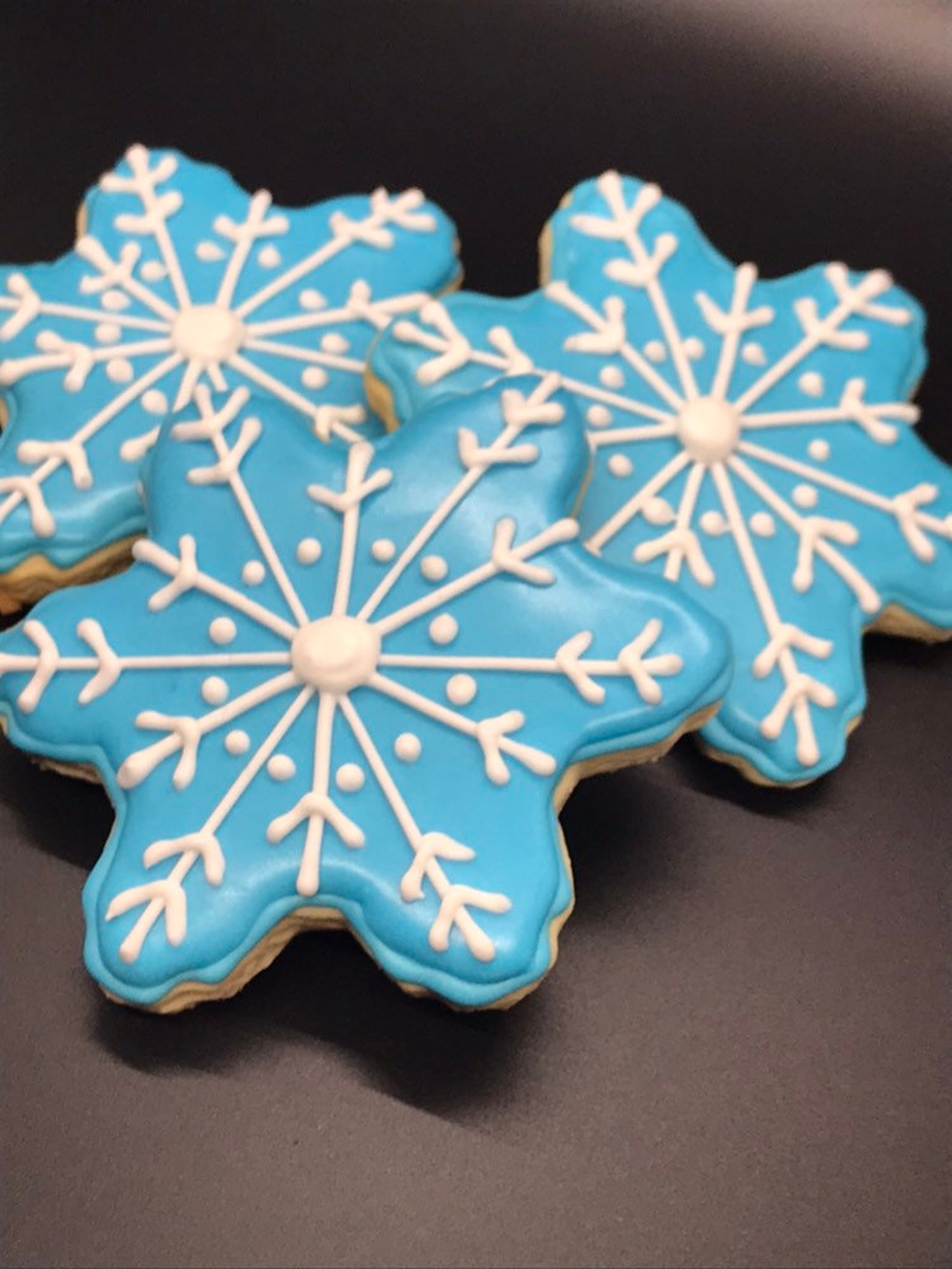 Sample Snowflake Cookie - Etsy