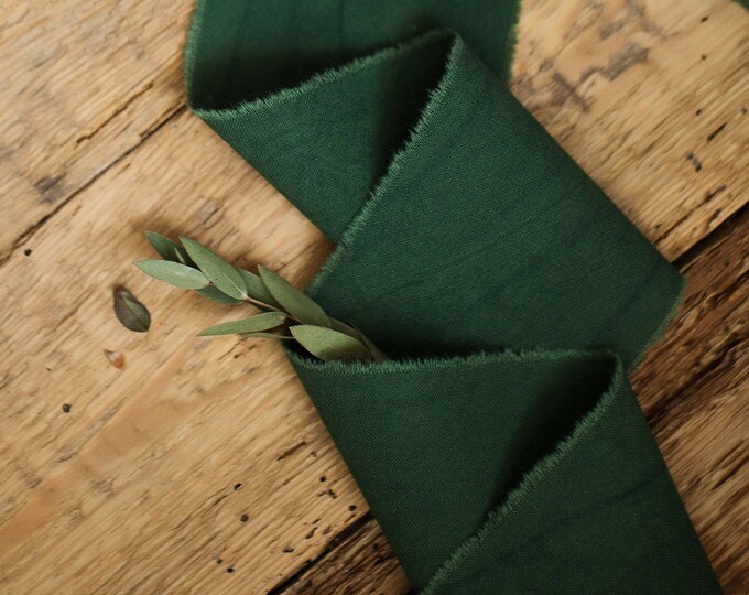 Hand dyed Blush ribbon 3 Cotton bridal bouquet blush | Etsy