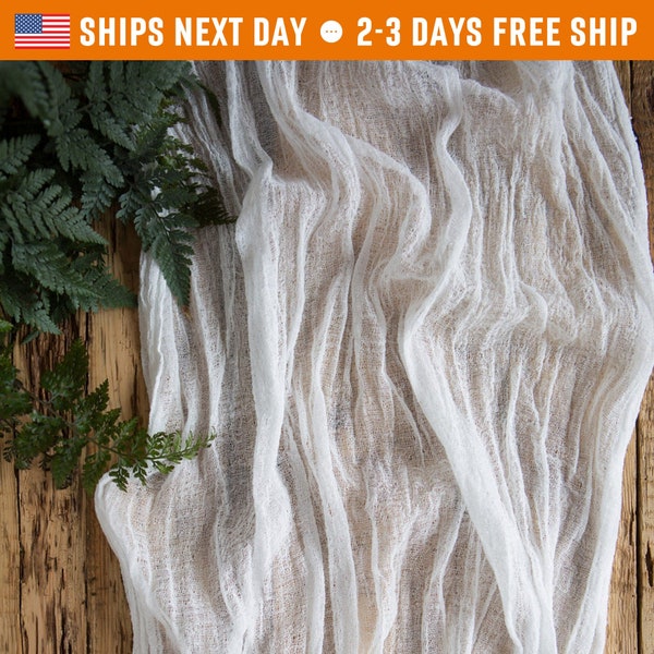 Gauze Table Runner - Etsy