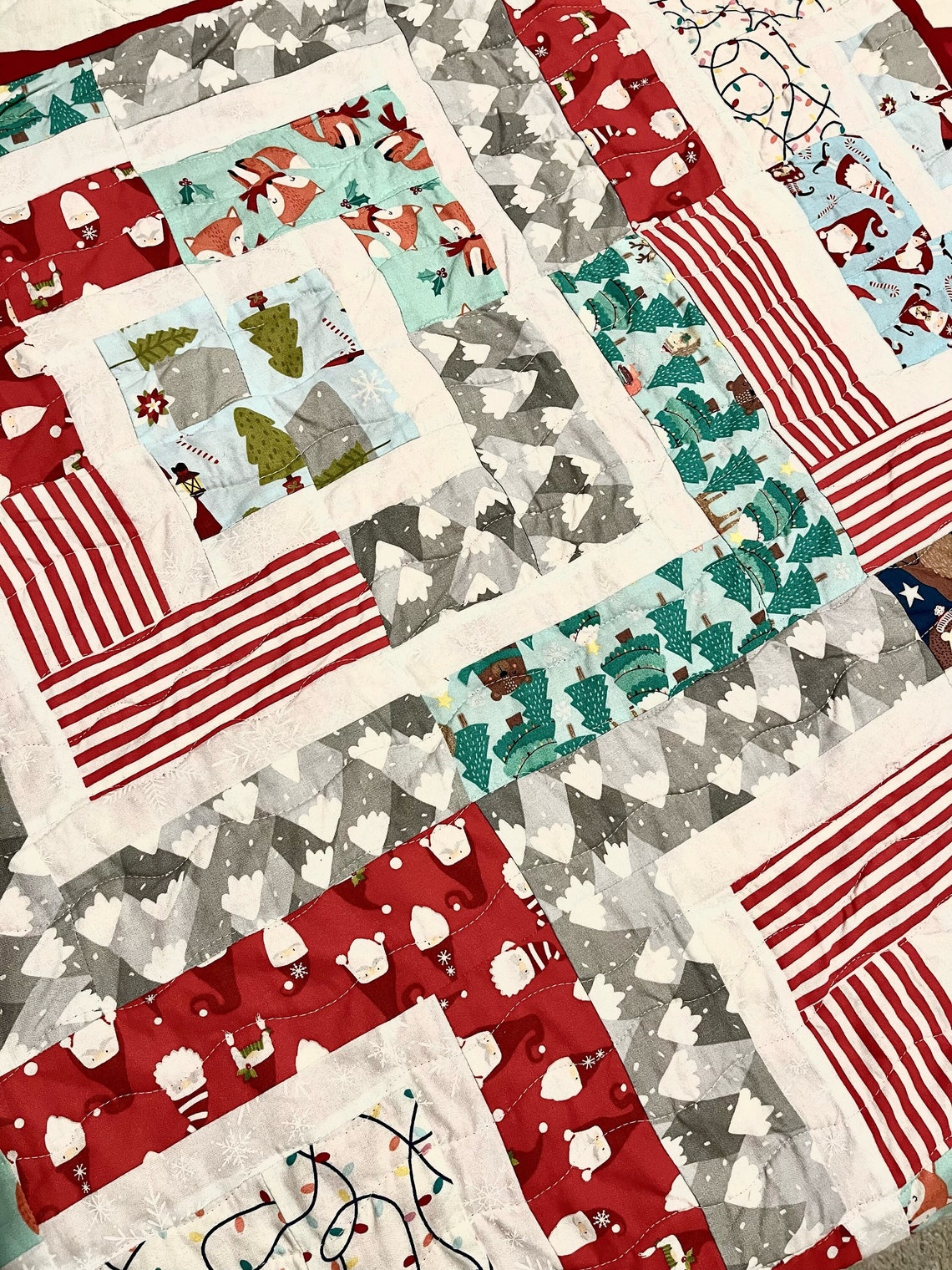 Scrappy Corners Pattern - Etsy