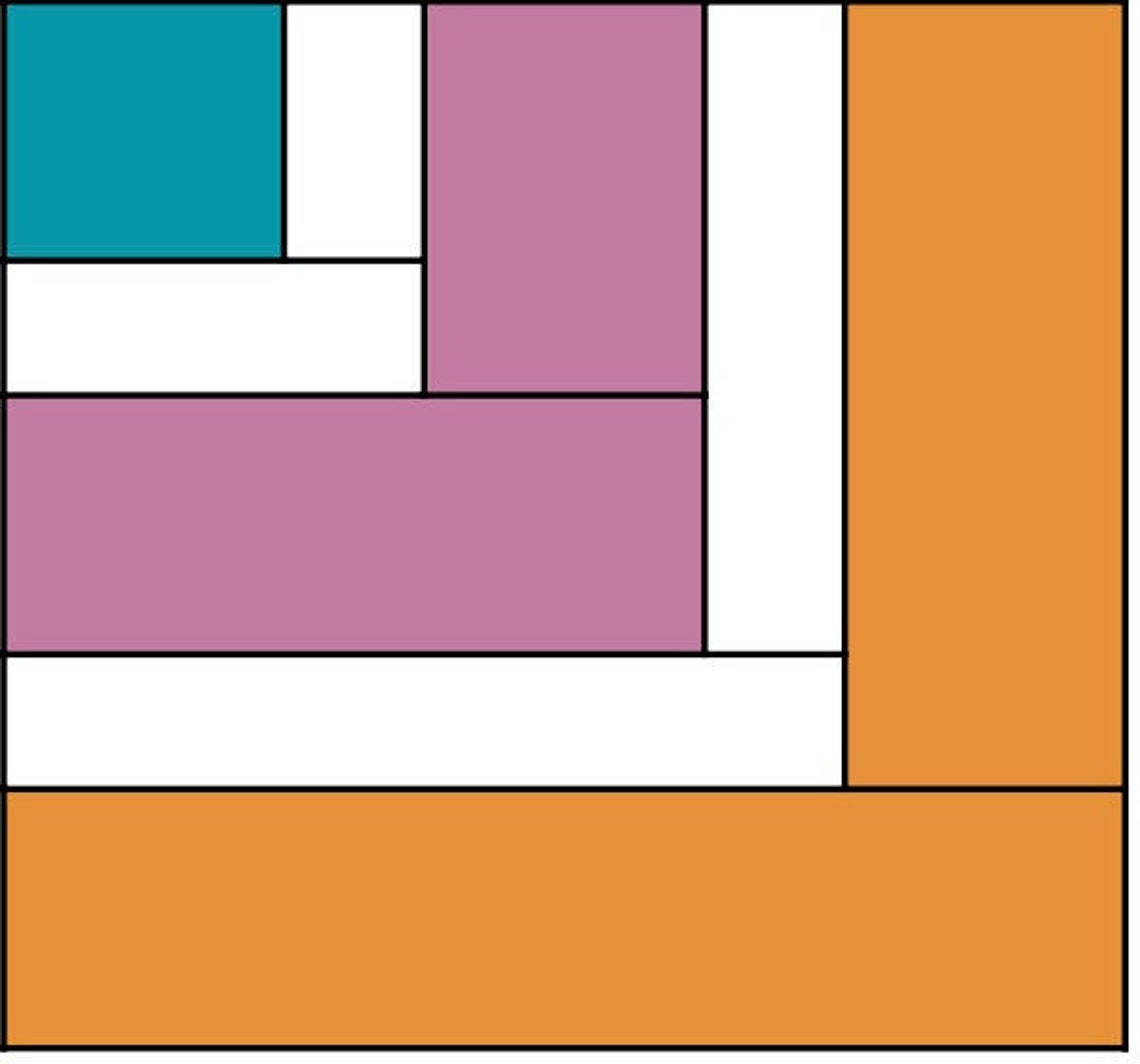 Scrappy Corners Pattern - Etsy