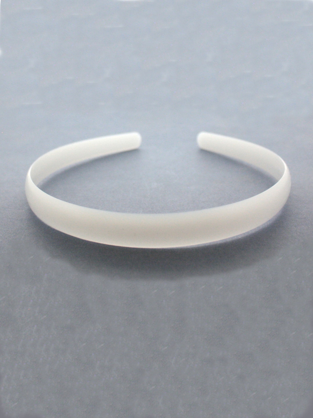 1.5cm HEADBAND CORE (pack of 12) White Plastic Aliceband Centre, Hair ...