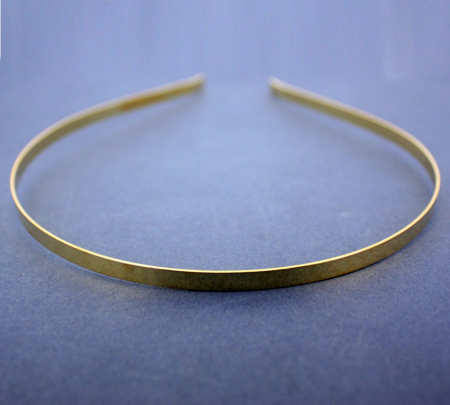 PLAIN GILT HEADBANDS, 5mm. Gilt Metal Headband for Your Own Designs ...