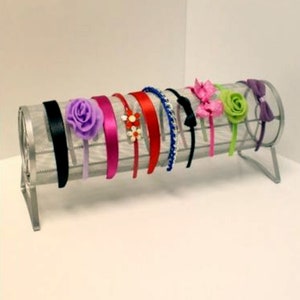 HEADBAND or TIARA DISPLAY Stand. Wire Mesh Display Stand for Alicebands ...