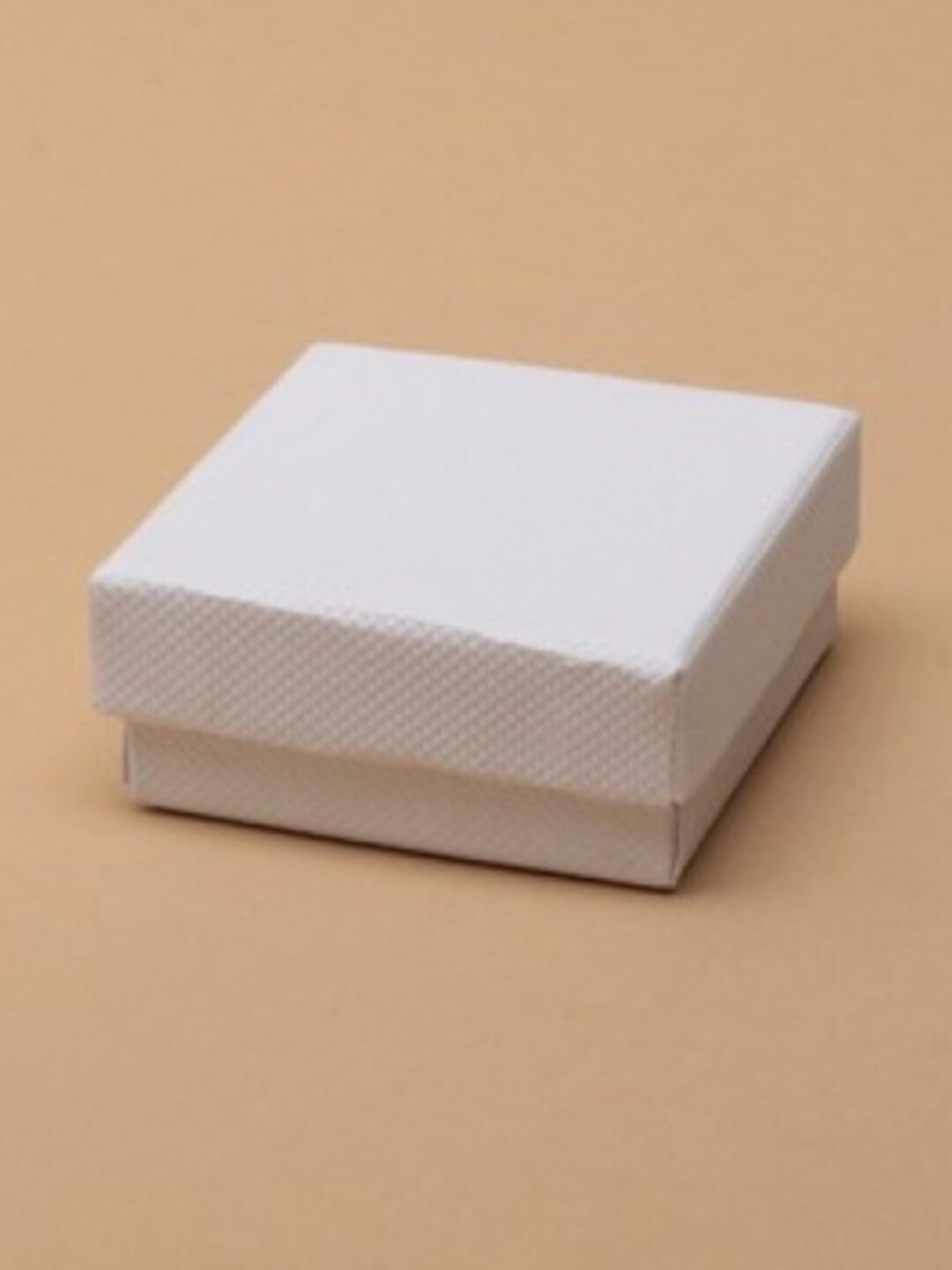 THIN GIFT BOXES, Thin for Cheap Postage, Foam Backed White Flocked ...