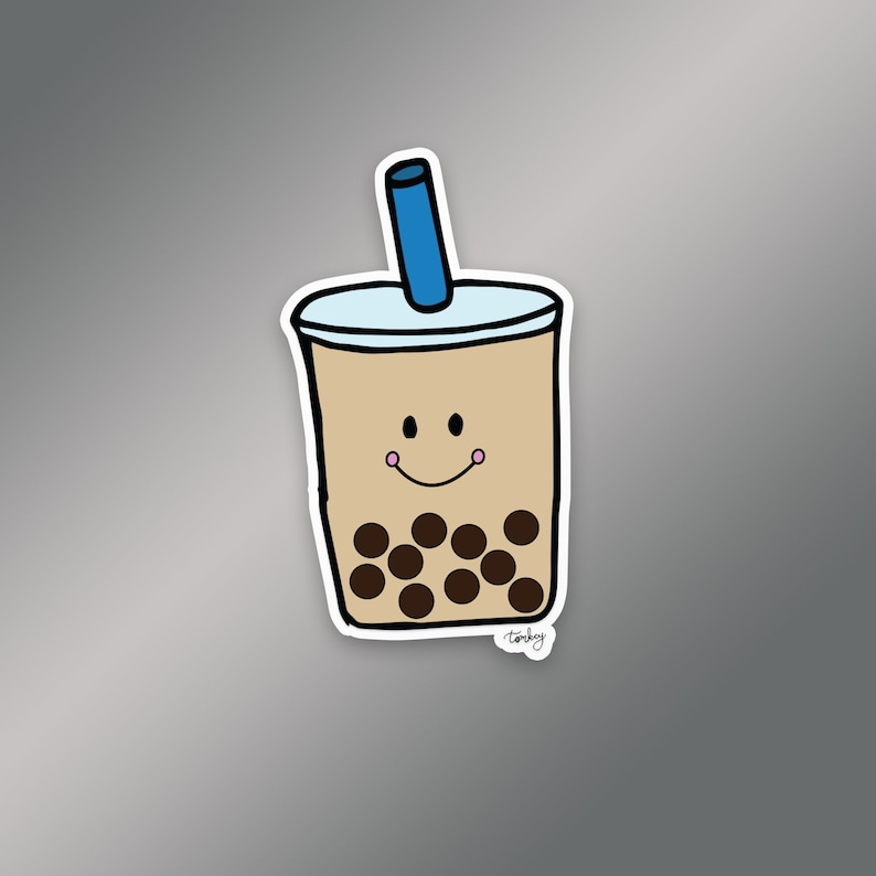 Boba Magnet Cute Boba Magnet Bubble Tea Magnet Milk Tea - Etsy