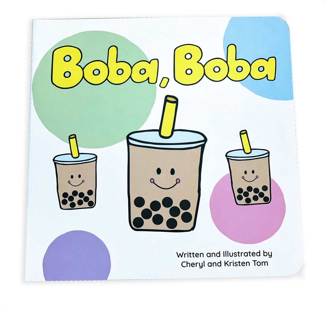 Boba Boba: A Children's Board Book - Etsy
