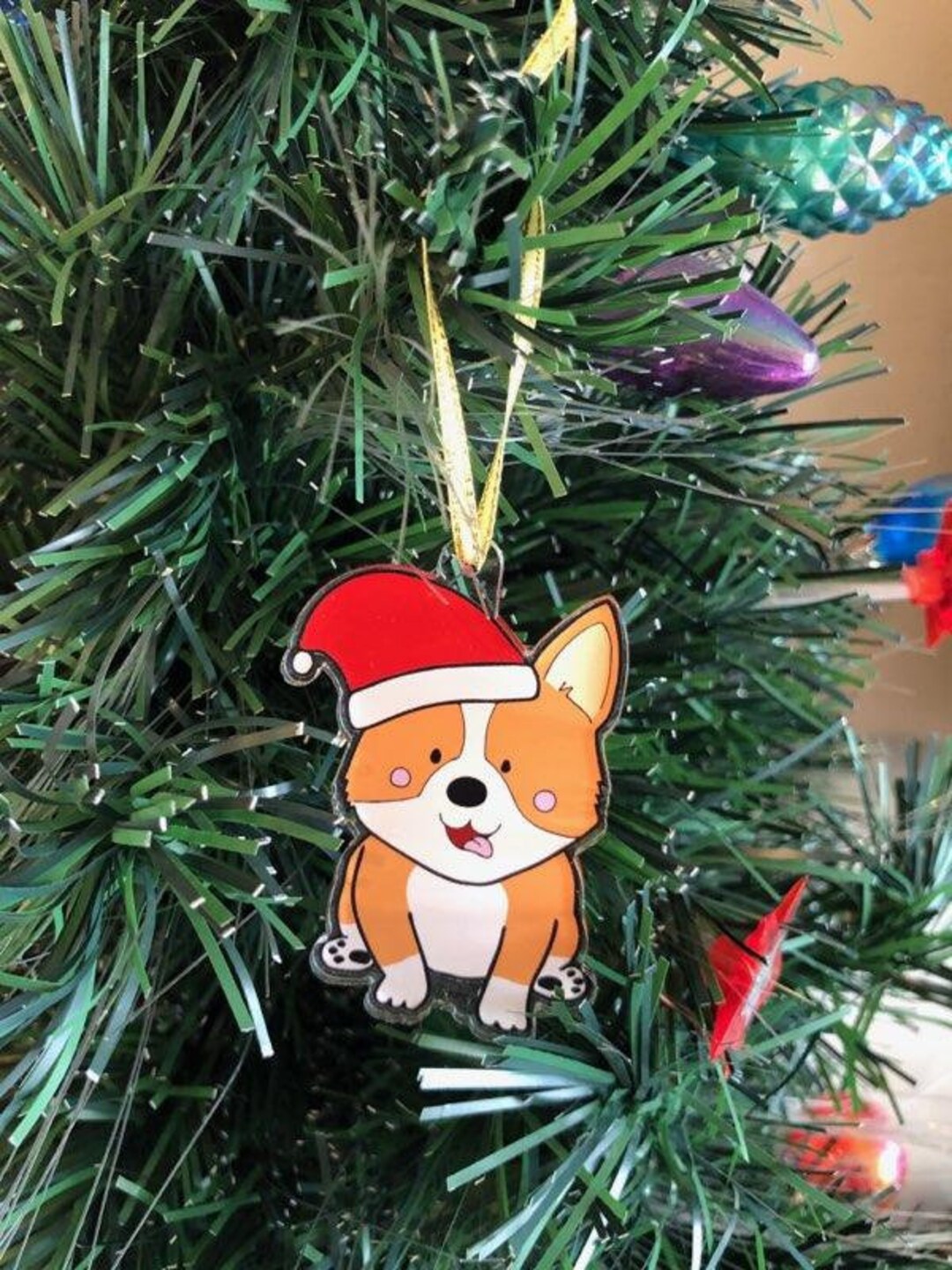 Corgi Ornament | Corgi Holiday Decoration | Corgichristmas Ornament ...