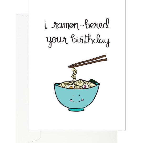Ramen Noodle Birthday Party - Etsy