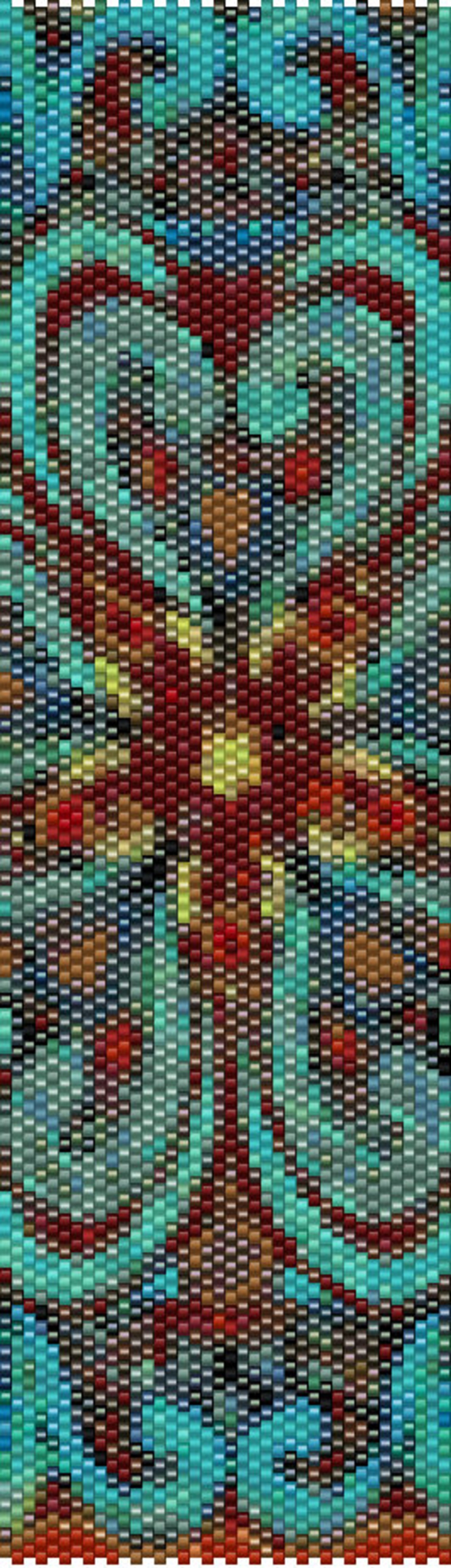 Peyote Pattern Mandala 5 - Etsy