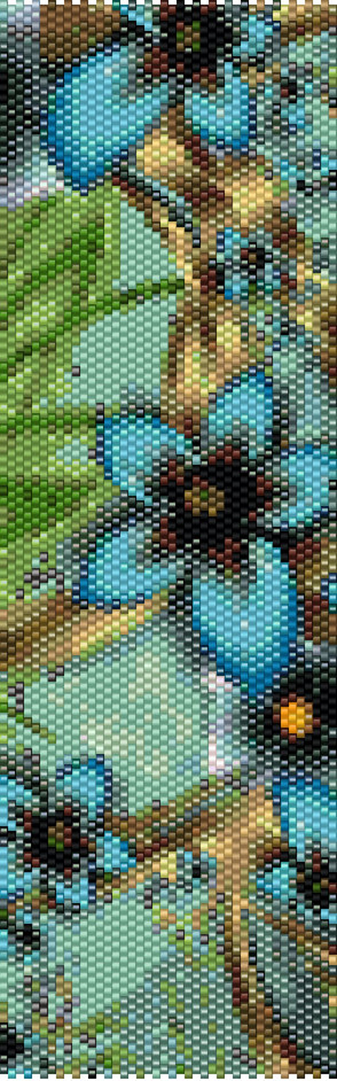 Peyote Pattern Abstraction 60 - Etsy