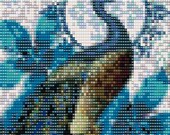 Loom Pattern 4x6 Inch Peacock - Etsy