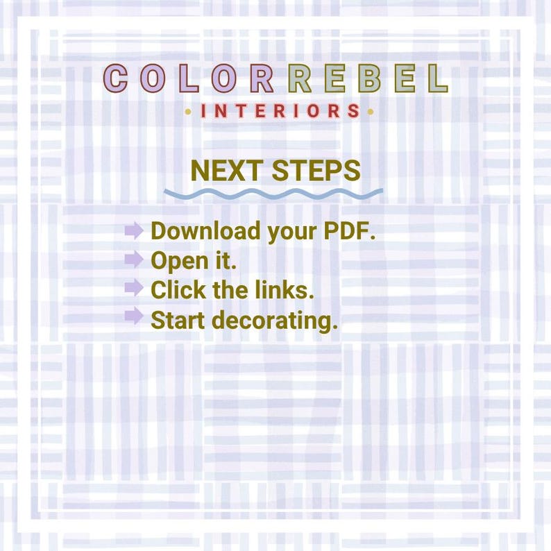 50 Cent Printable Color Palette PDF – Interior Design Guide – Bold Room ...