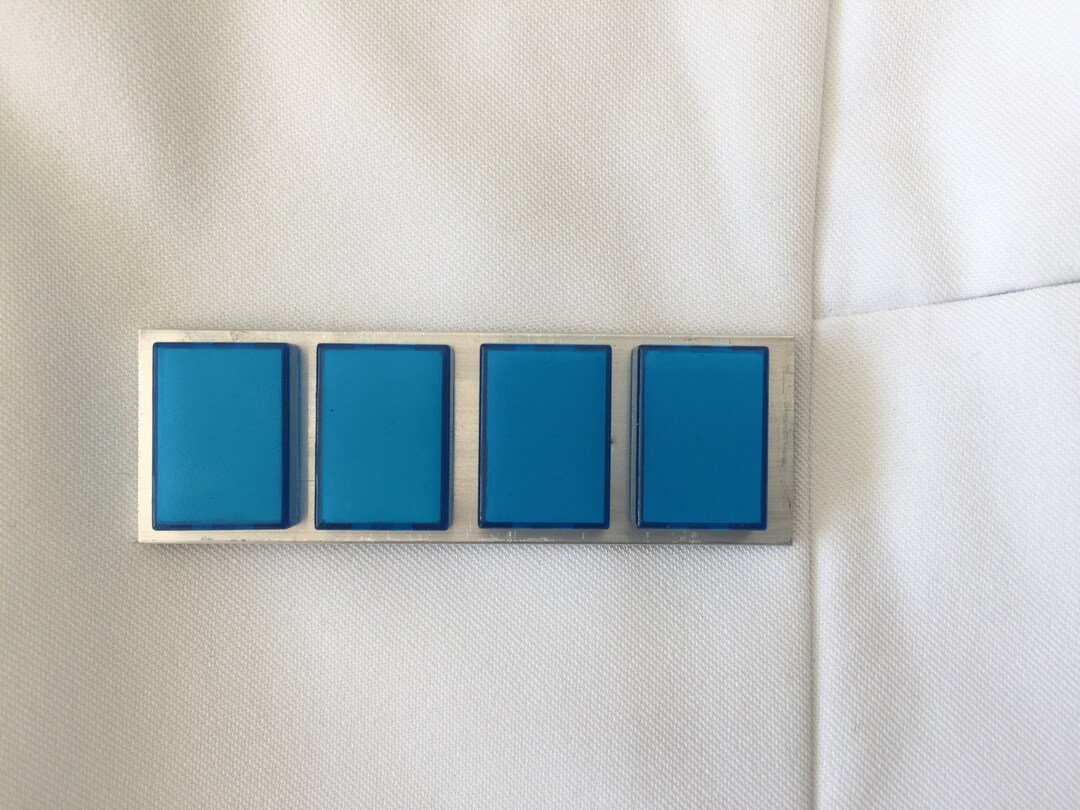 Push Buttons Star Wars Officer Rank Bar Imperial Andor ISB Agent ...