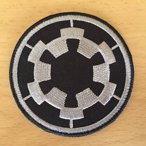 Star Wars Imperial Logo Jacket Back Set - Etsy