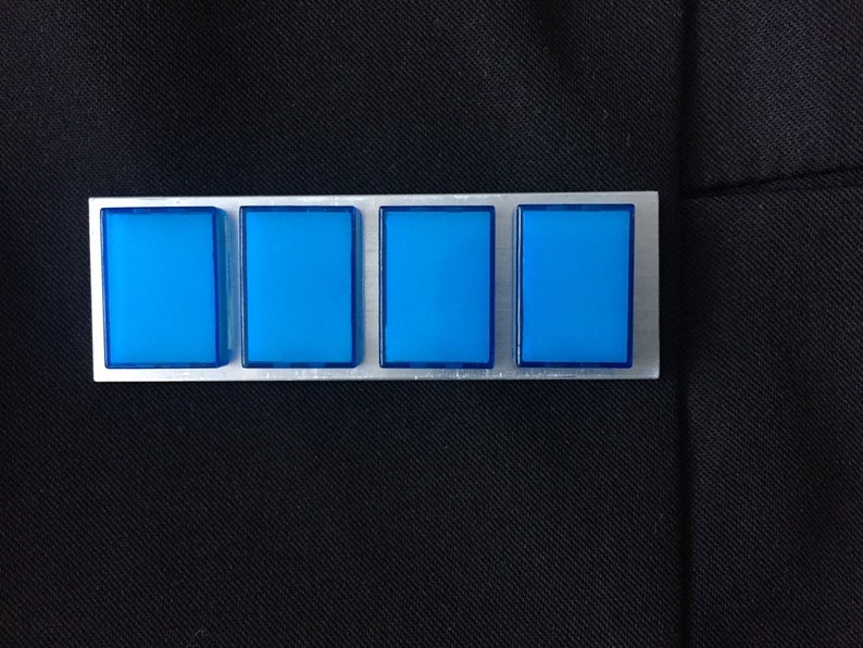 Push Buttons Star Wars Officer Rank Bar Imperial Andor ISB Agent ...