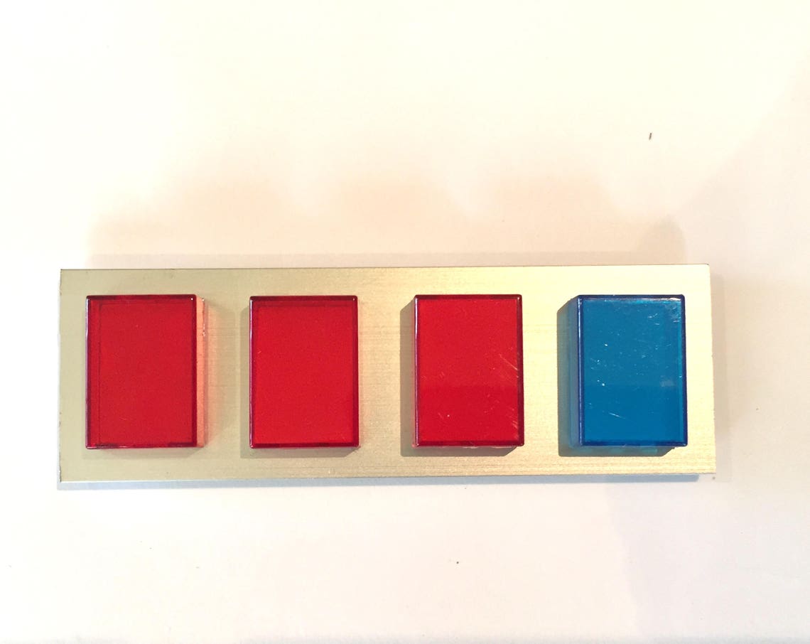 Push Buttons Star Wars Rogue One Imperial ISB Officer Rank Bar | Etsy