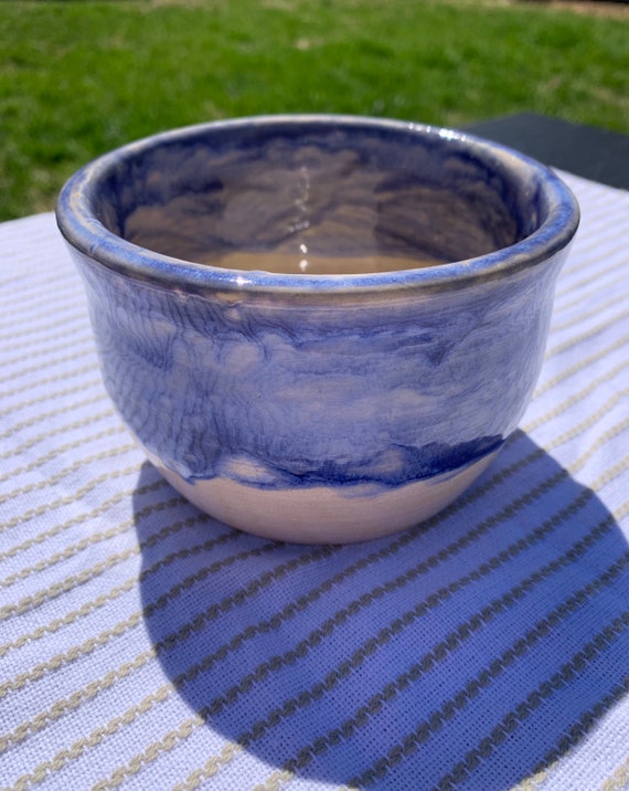 Blue Drip Plant Pot | Etsy