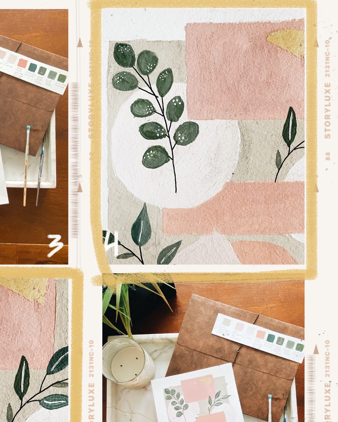 Abstract painting abstract print contemporary art neutral | Etsy