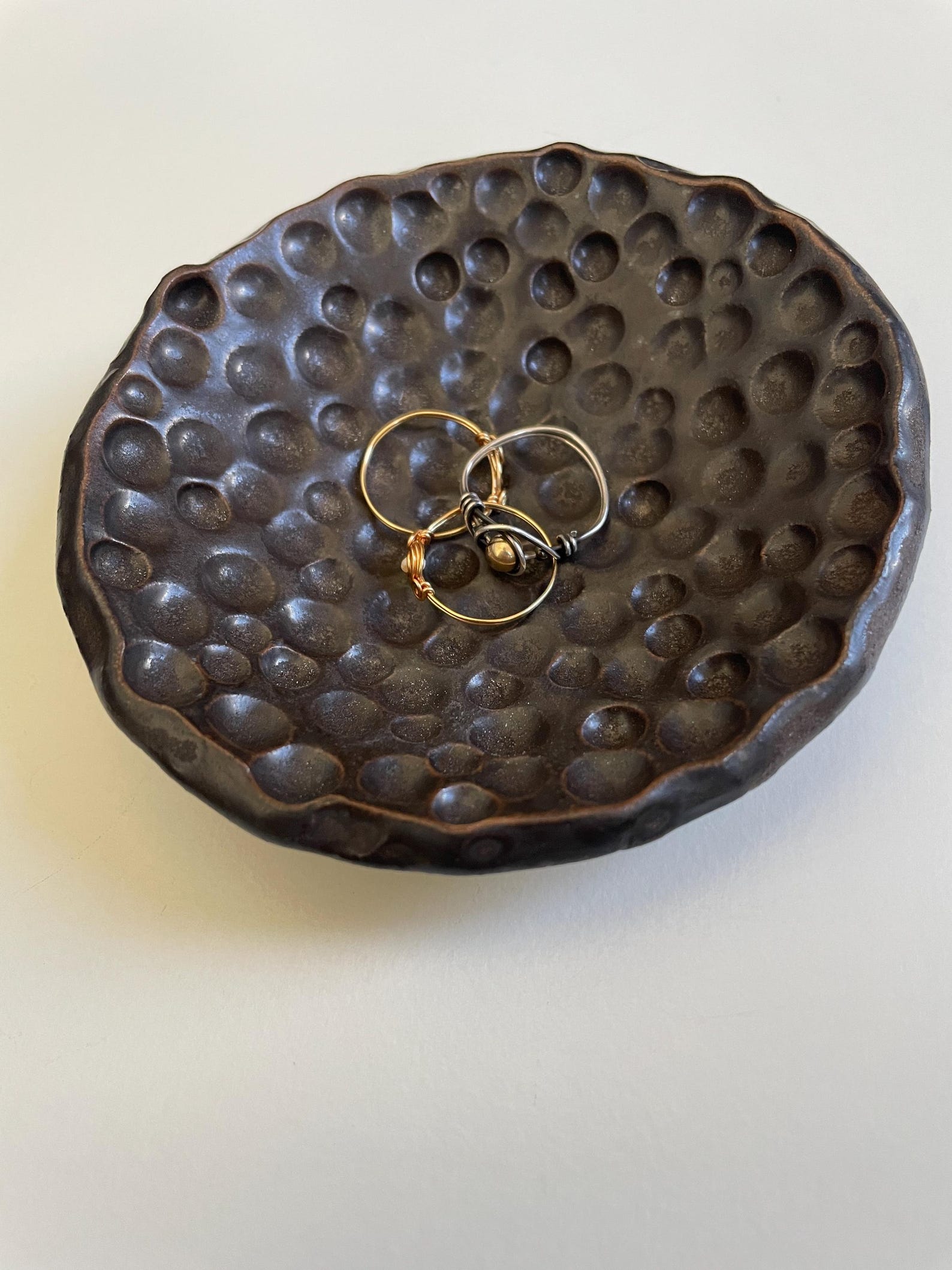 Ceramic Trinket Dish - Handmade Jewelry Holder - Etsy